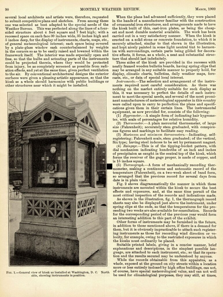 The Fascination and Demise of Washington's Street-Level Weather Kiosk