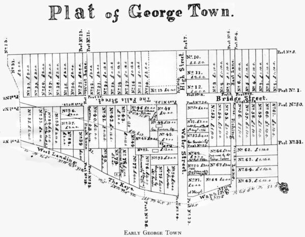 Two Incredible Old Maps of Georgetown