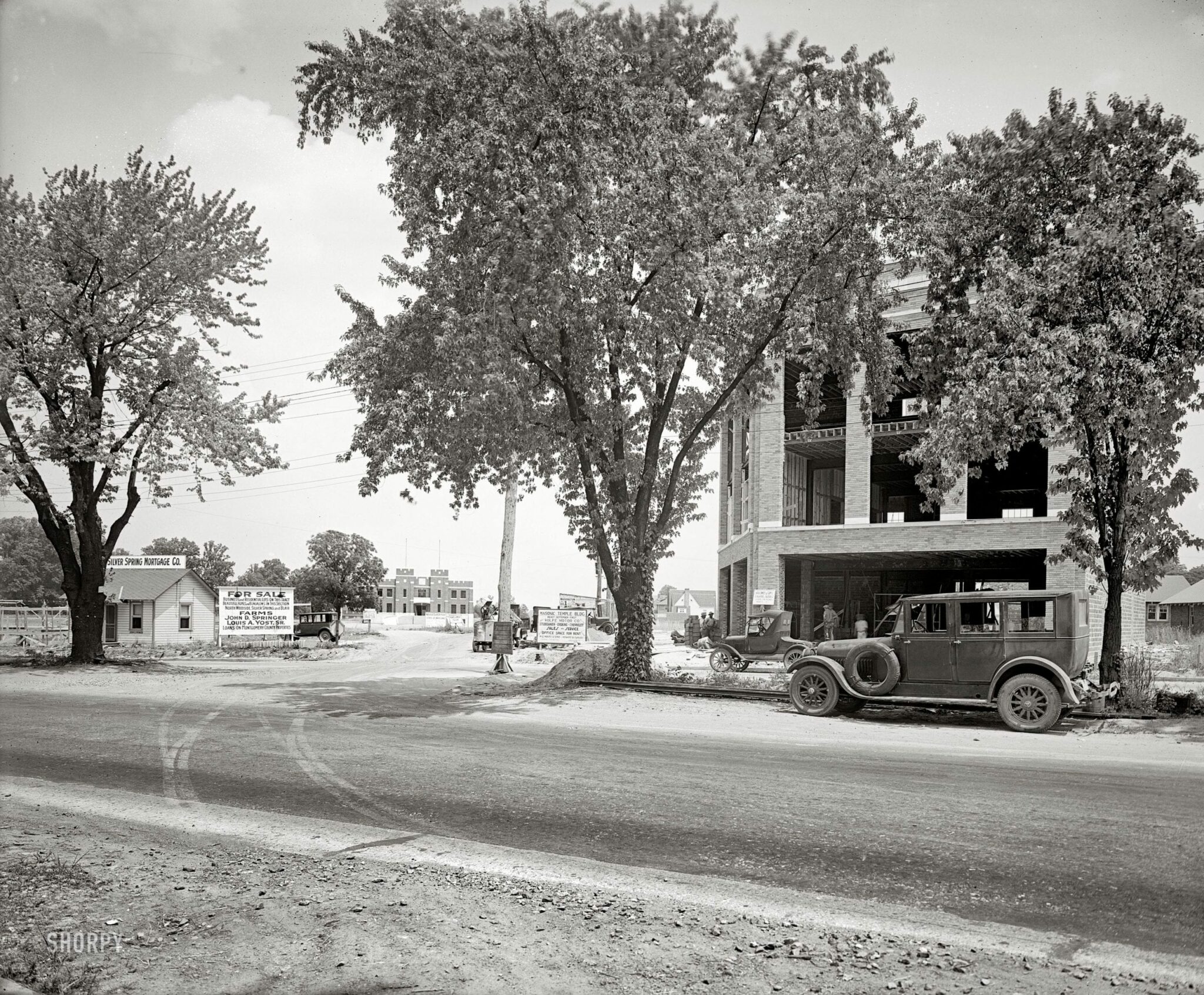 Silver Spring, Maryland in 1927: The National Guard Armory that is ...