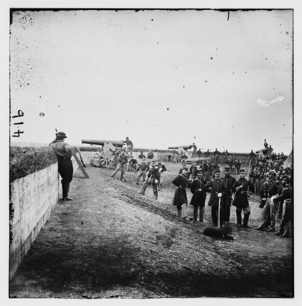 Explore Civil War Photographs of Fort Totten in Washington, DC