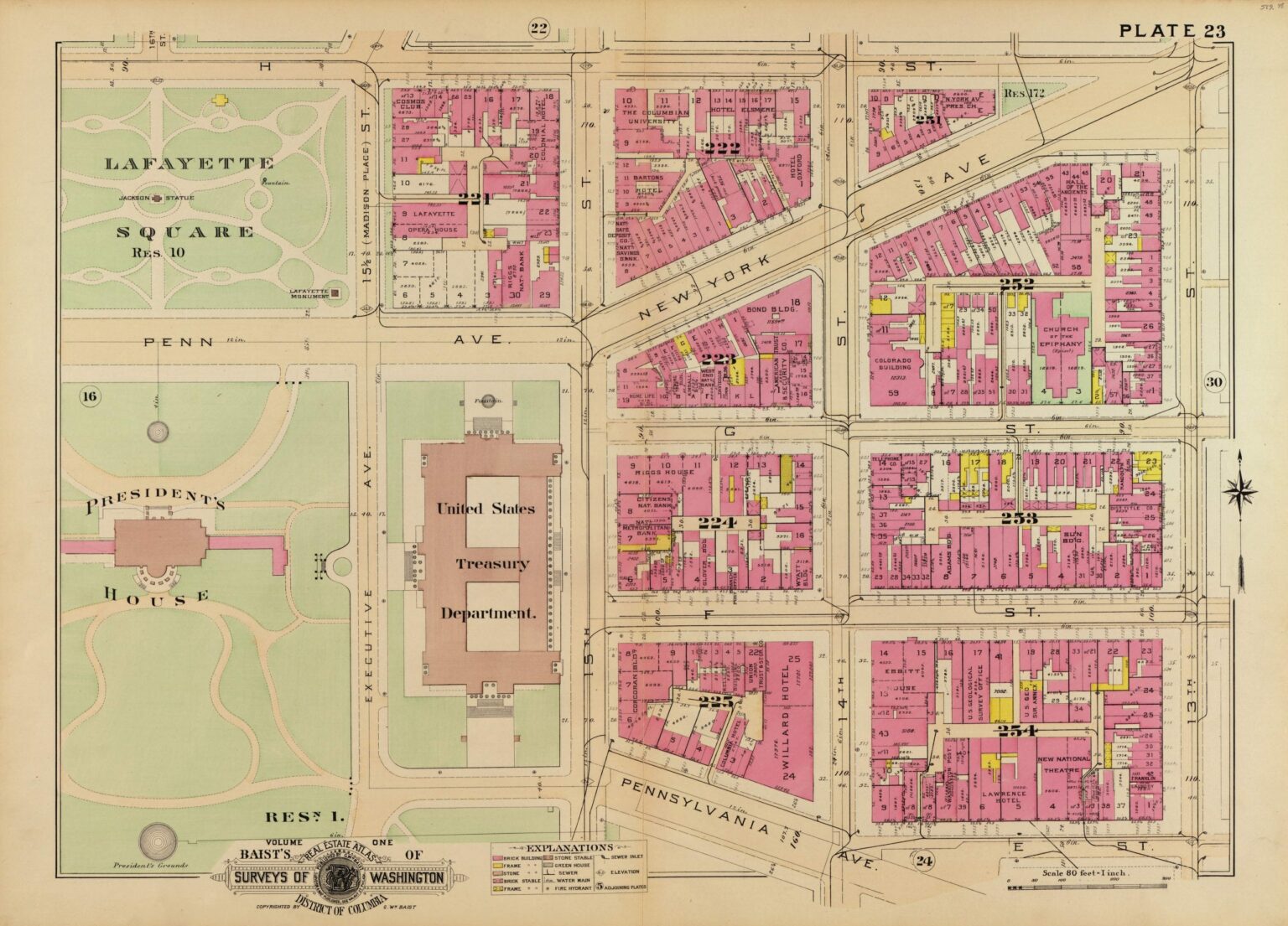 GoDCers' Love of Old Baist Maps: Get Two-for-One!