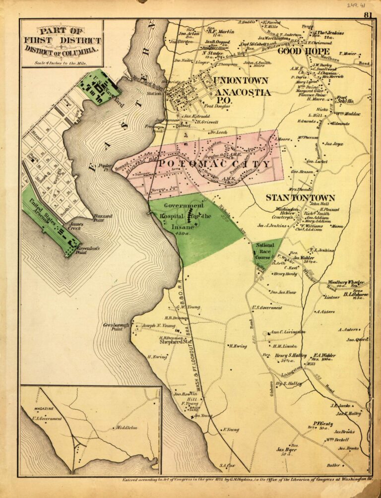 Love These! Rural Maps of Washington in 1879