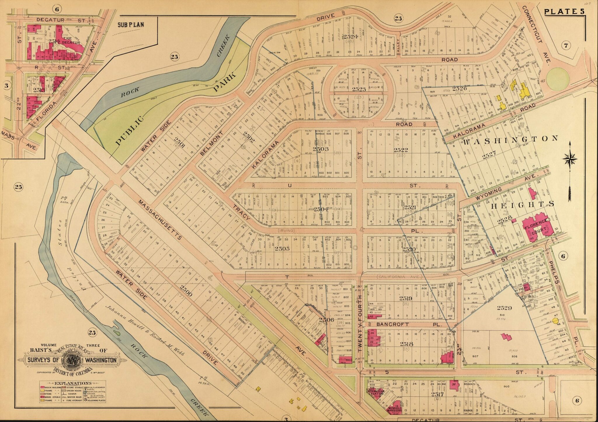 Exploring Kalorama Through Time: A Comparison of the 1907 and Present ...
