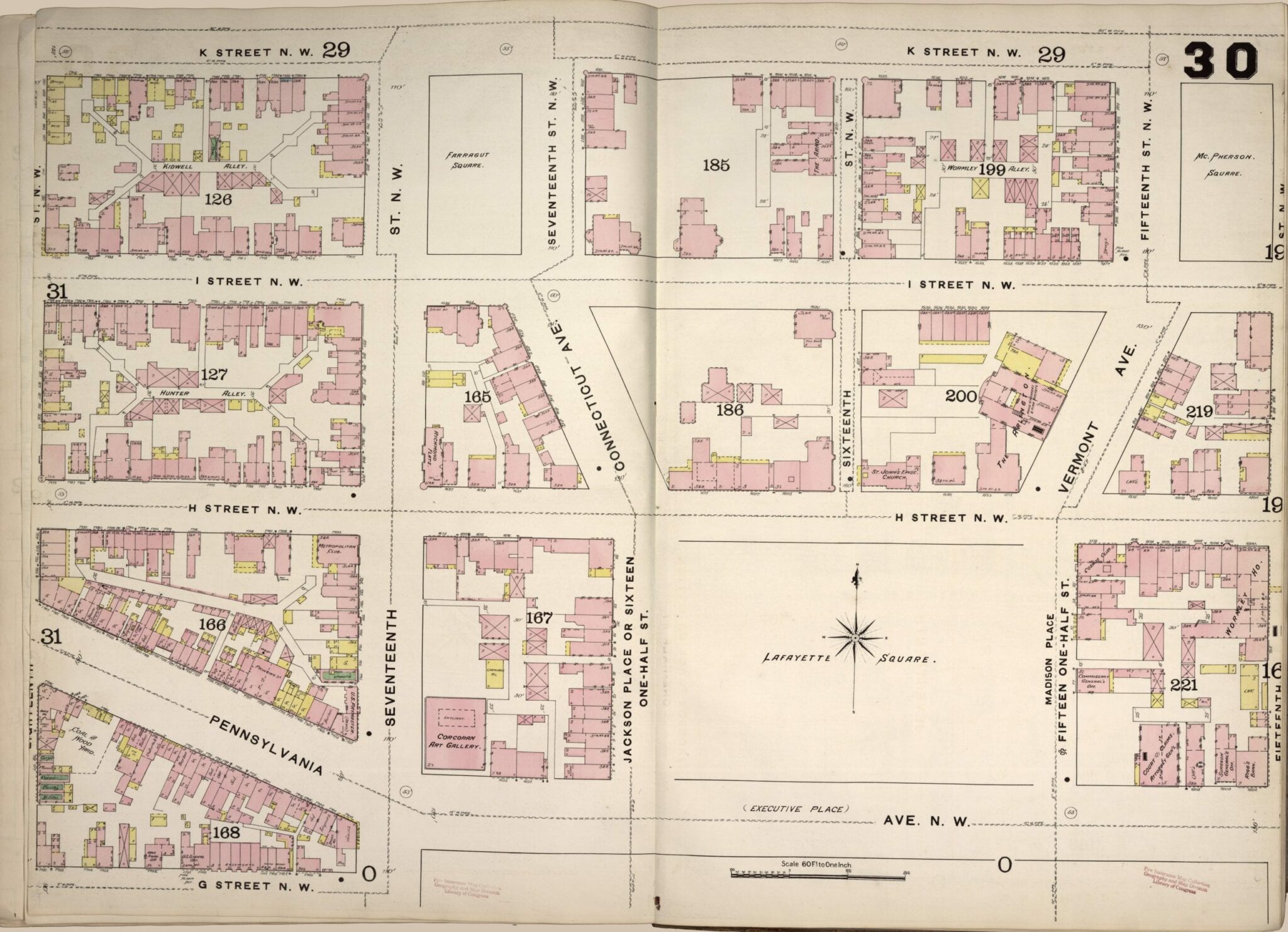 1967 Map of Unbuilt D.C. Highways - Ghosts of DC