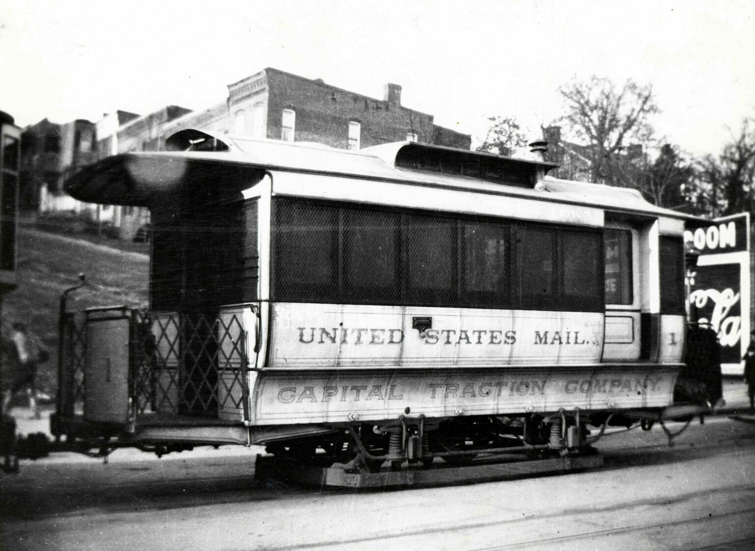 Identifying the Location of a U.S. Mail Car Photo Taken in 1900