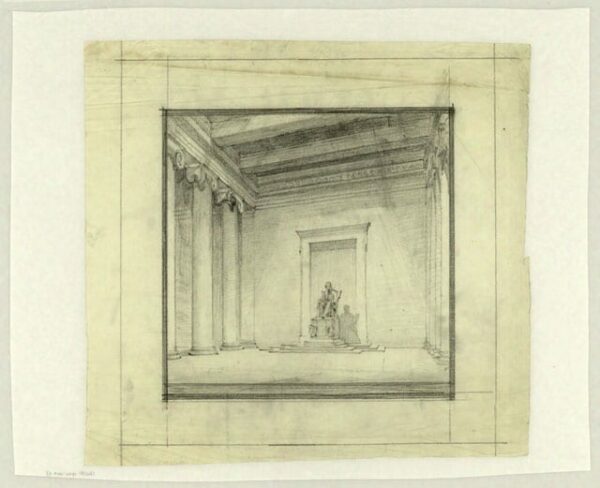 Uncovering Early Drawings of the Lincoln Memorial by Henry Bacon