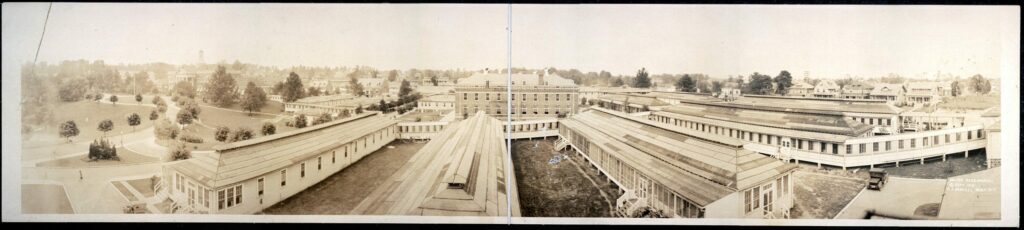 Take a Look Back in Time: A Panoramic Photo of Walter Reed Hospital ...