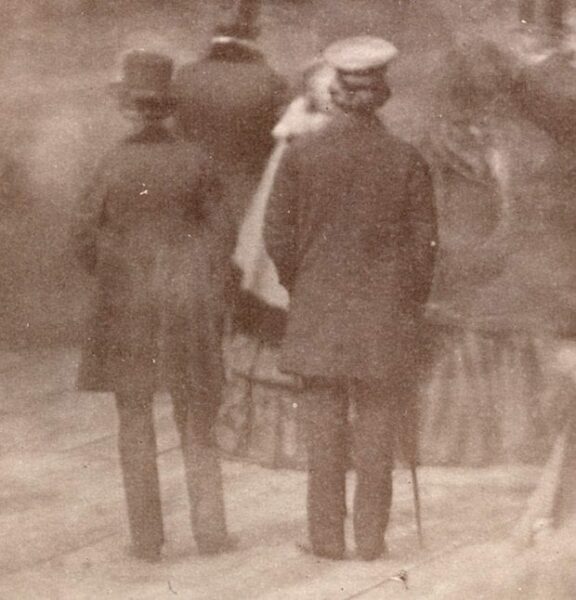 Rare Photograph of James Buchanan's Inauguration at the East Front of ...