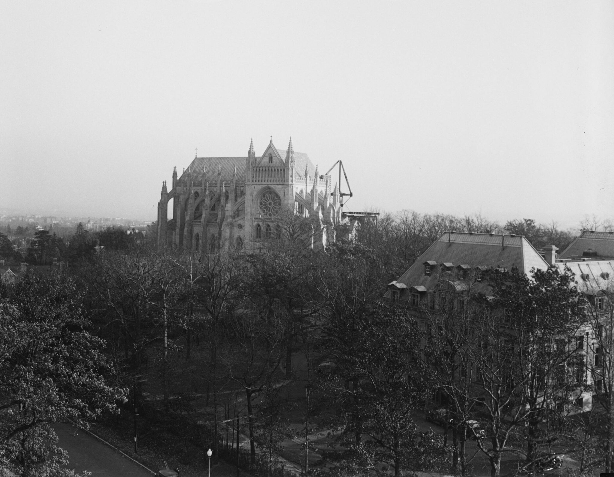 Explore the National Cathedral's Construction Through Vintage Photos