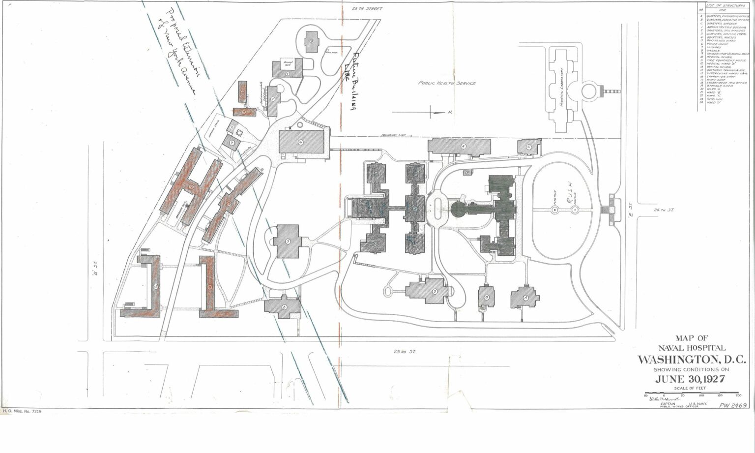 Uncovering the History of the Old Naval Hospital: An Amazing Map Shared ...