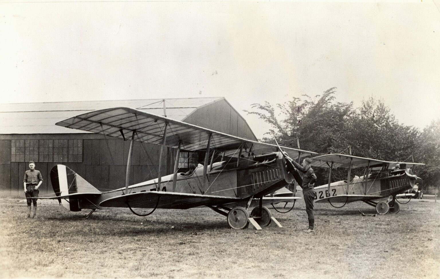 A Look Back at the U.S. Postal Service Plane from 1918