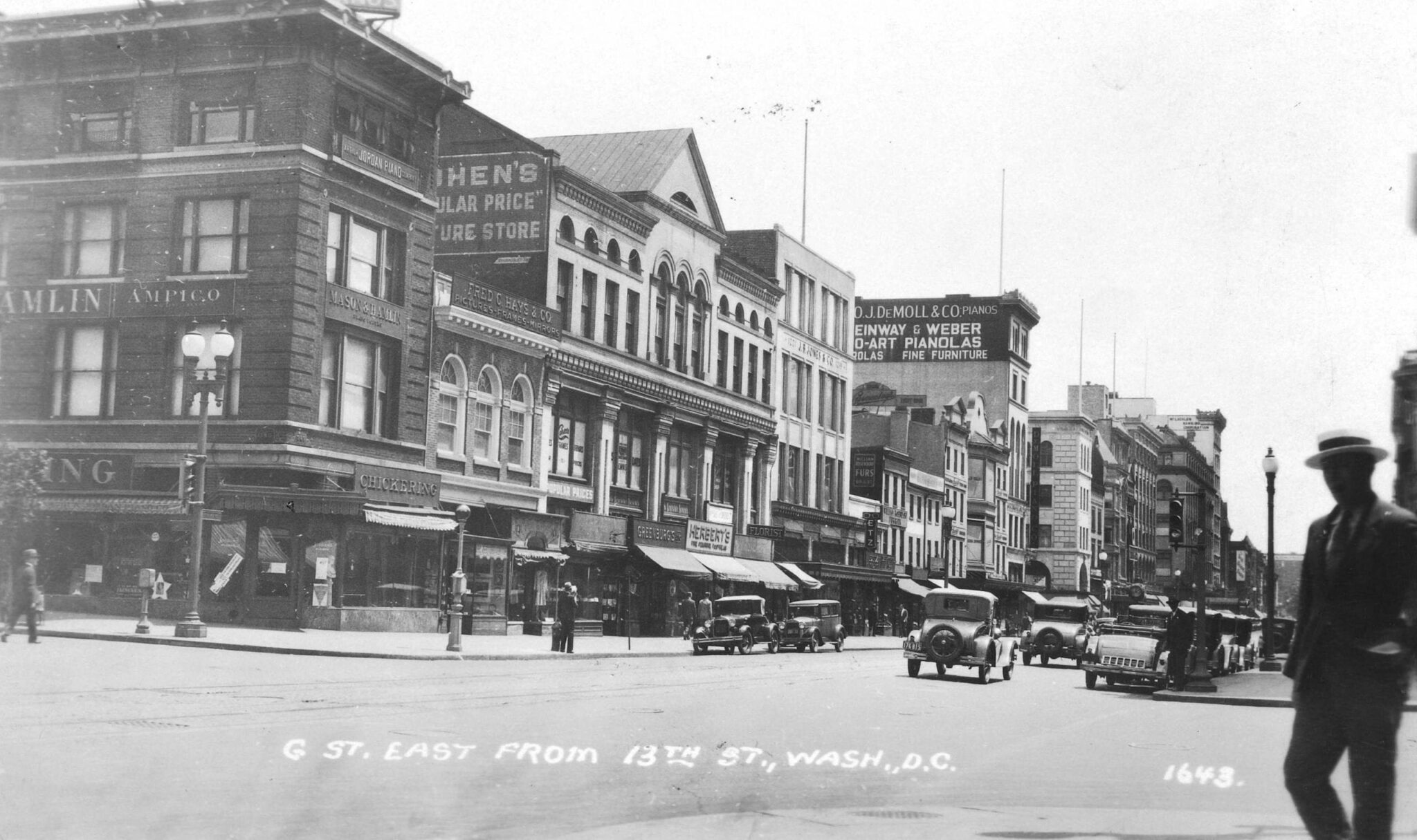 A Blast from the Past: An Incredible Old Photo of G St. at 13th St ...