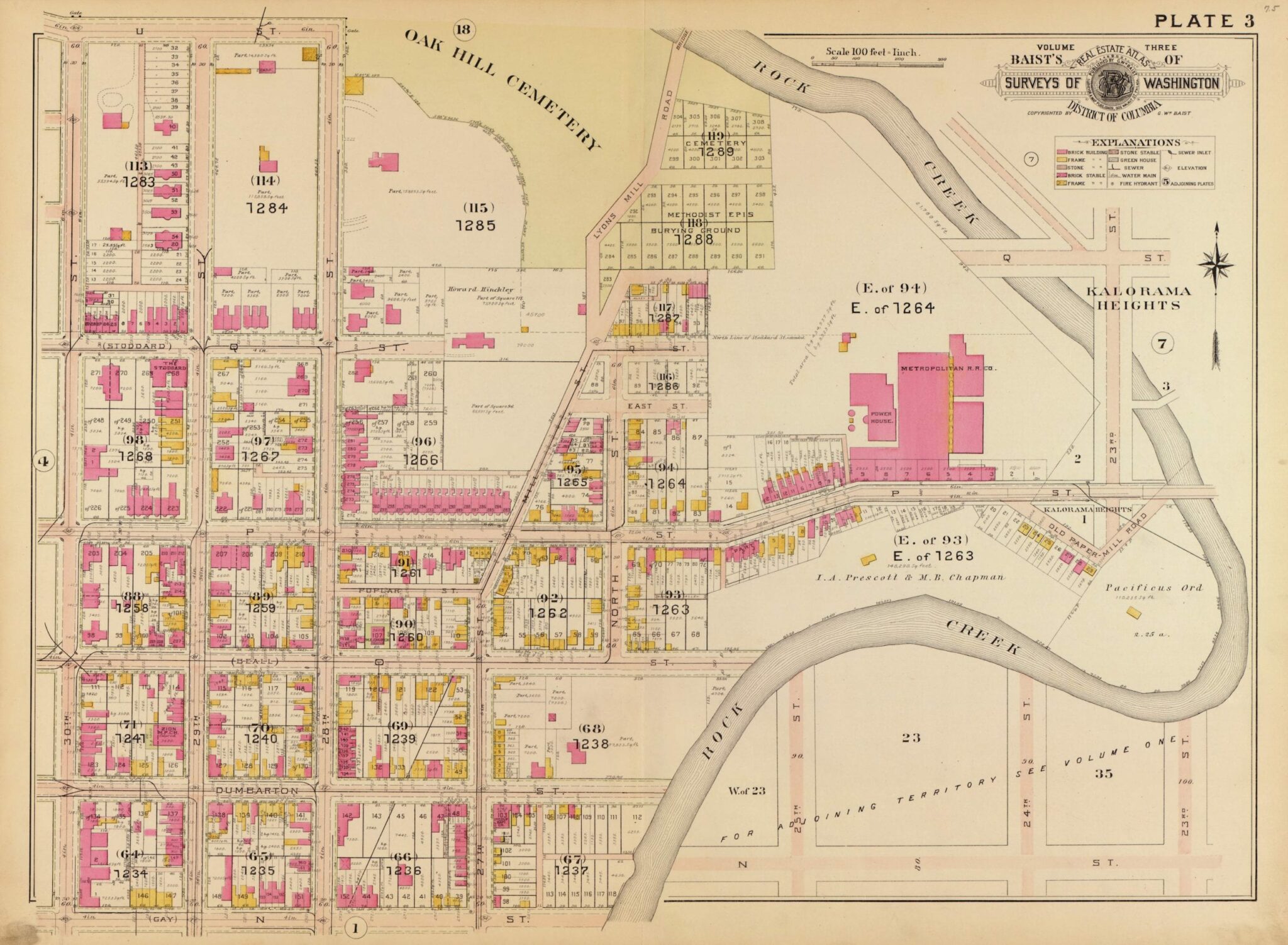 Taking a Look at Georgetown Maps from 1903