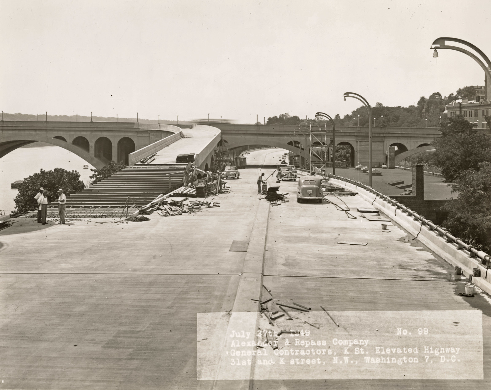 Whitehurst Freeway: Built by Alexander & Repass