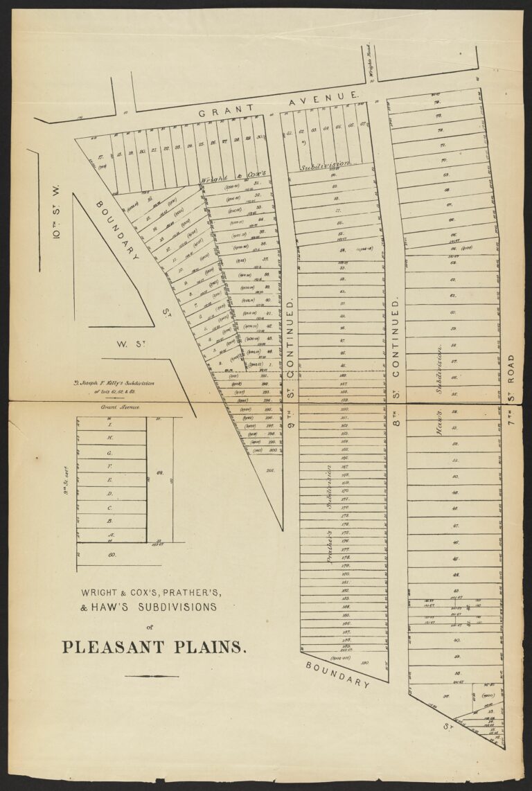 23 Detailed Maps of Washington, D.C. in 1874