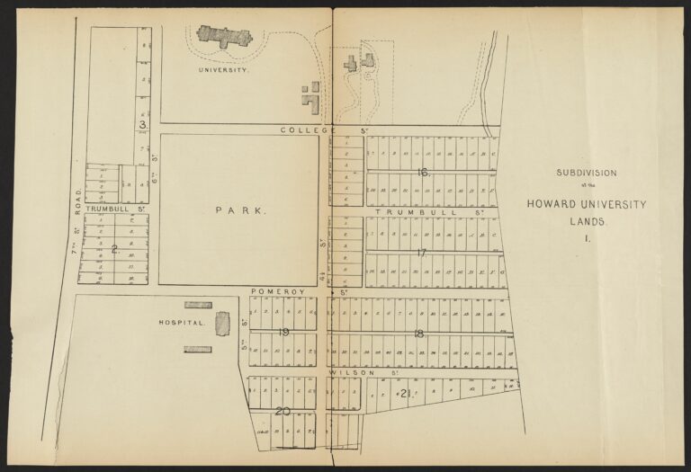 23 Detailed Maps of Washington, D.C. in 1874