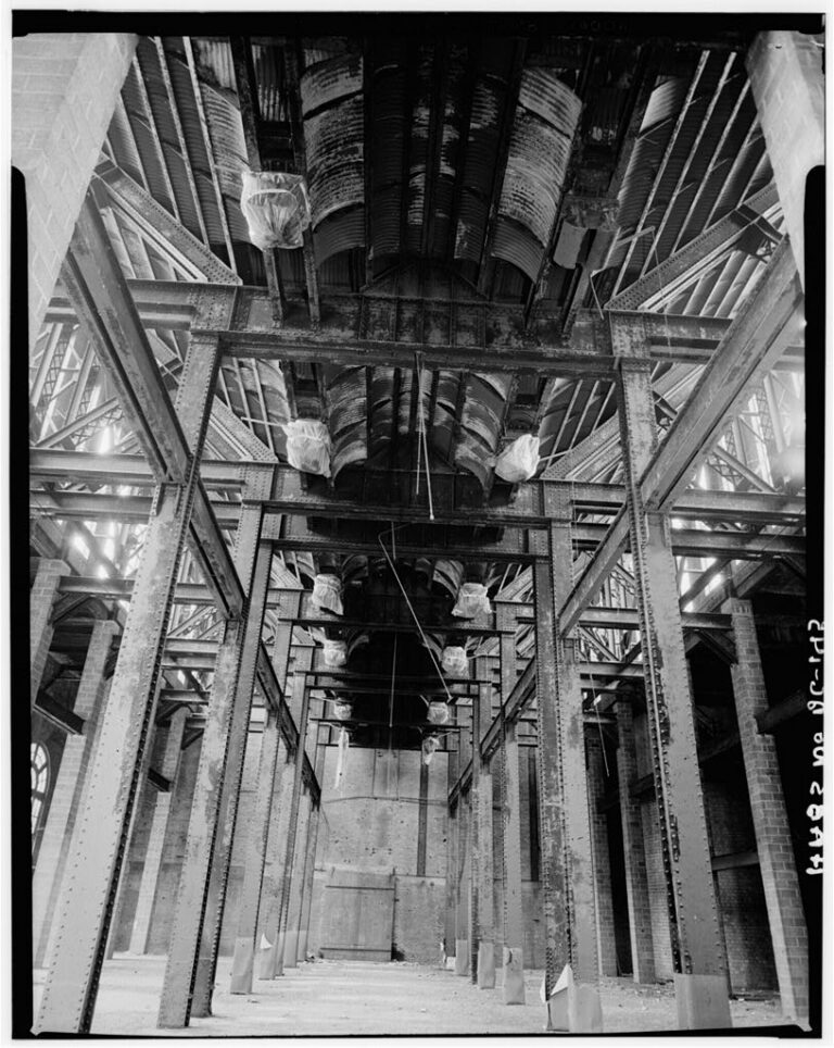 Abandoned Capitol Traction Company Powerhouse in 1967