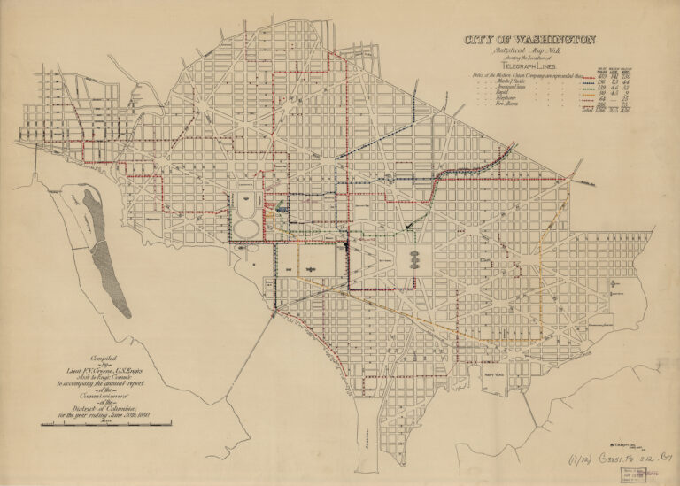 Incredible 1880 Statistical Maps of Washington