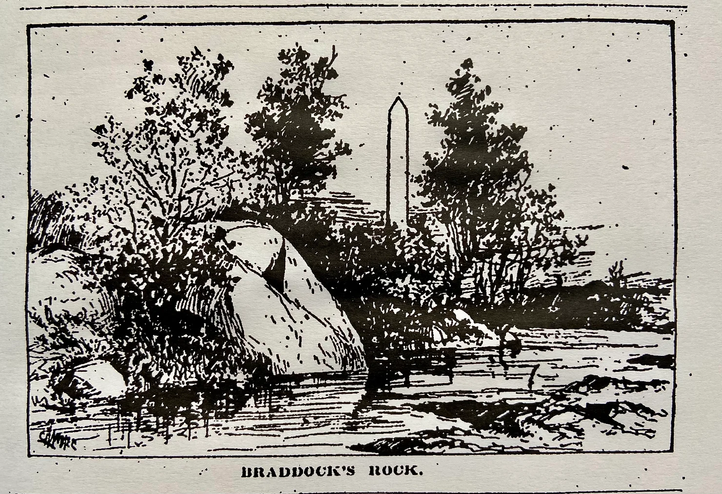 Braddock’s Rock: A Stone Steeped in History and Controversy