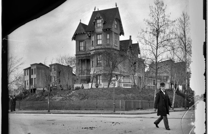 The Incredible Photograph of Thomas Taylor's Home and a Brief Biography