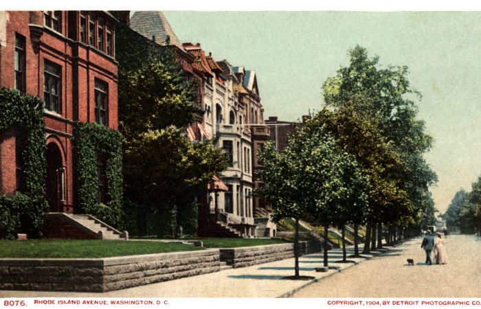 Uncovering a Piece of History: Exploring Rhode Island Ave. in 1904