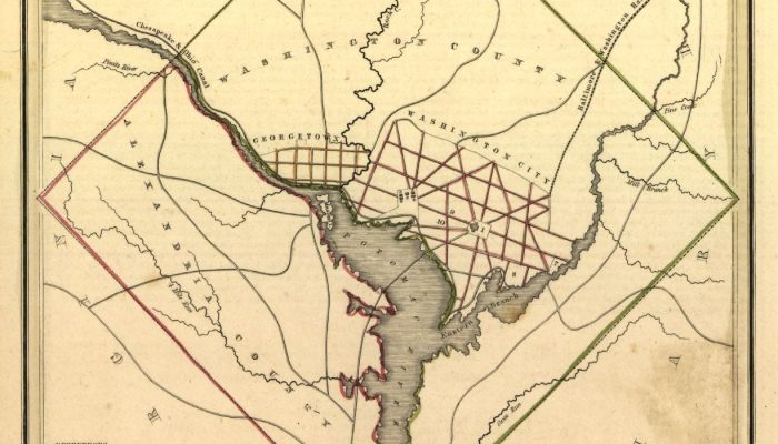 Exploring Washington Before the Retrocession of the Western Portion to ...