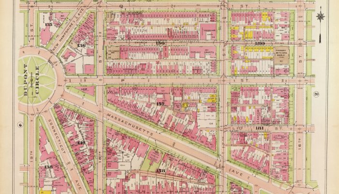 Explore Dupont Circle in 1919 with this Map