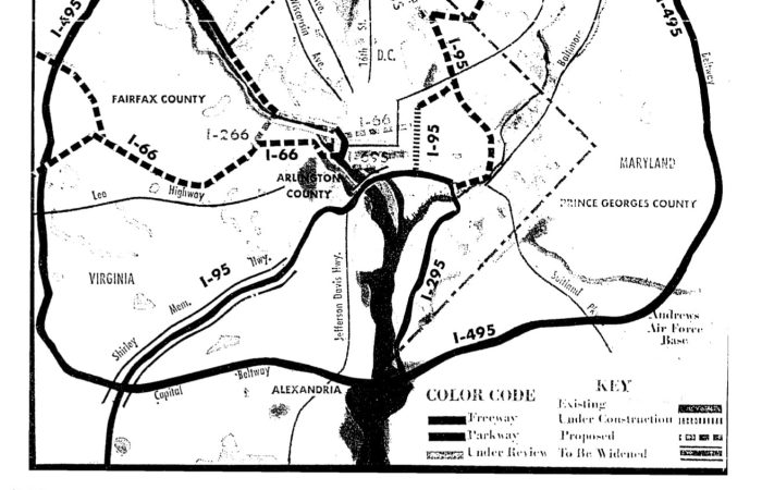 1968 War Over D.C. Interstate Highways