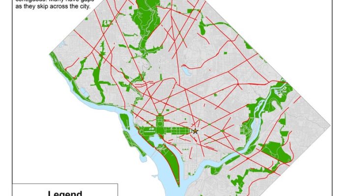 Exploring the Streets of Washington DC Through Maps