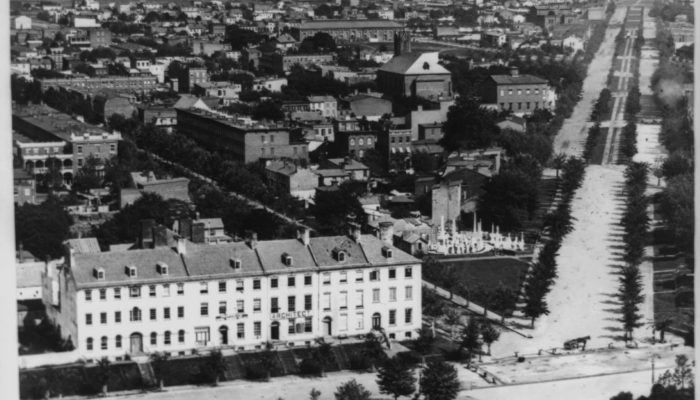 An Amazing Photograph of the View Southeast from the U.S. Capitol in 1880