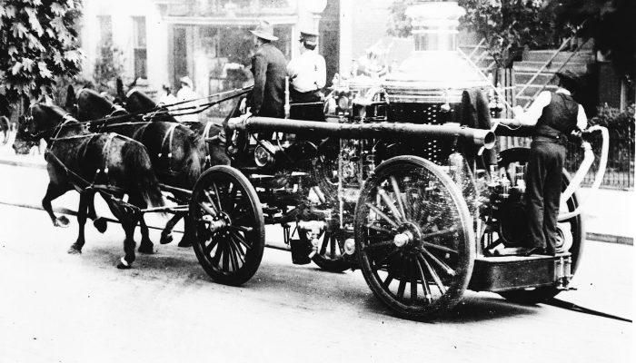 What the Fire Department Looked Like in 1912