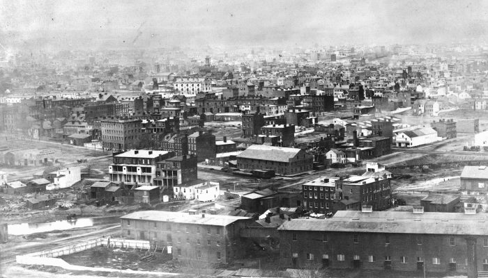 A Rare Look at Washington, D.C. from Capitol Hill