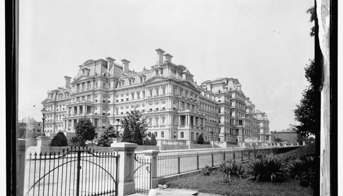 Rare 1890s Photo of Old Executive Office Building