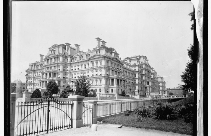 Rare 1890s Photo of Old Executive Office Building