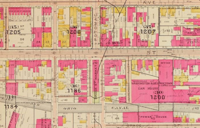 Taking a Look at Georgetown Maps from 1903