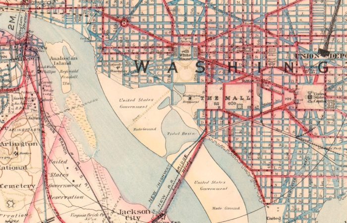 Explore Washington, D.C. in 1904 with this Amazing Map