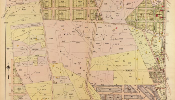 Exploring Foxhall Crescent in 1921: A Map of a Very Rural Area