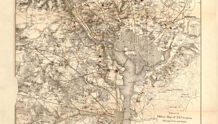 Exploring the 1865 Civil War Map of Washington, D.C.