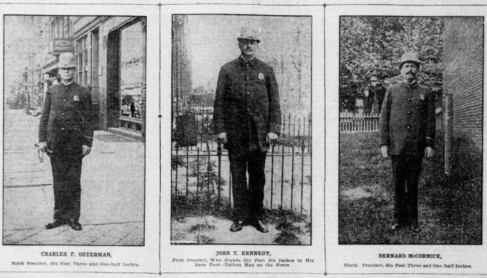 Three Giants of the Metropolitan Police Force