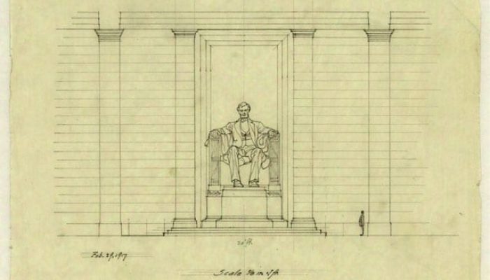 Uncovering Early Drawings of the Lincoln Memorial by Henry Bacon